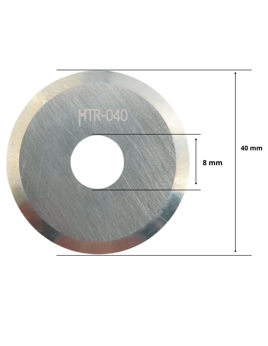 Cuchilla circular SCM HTR-040 / Cuchilla HM de 40 mm Ø compatible para ...